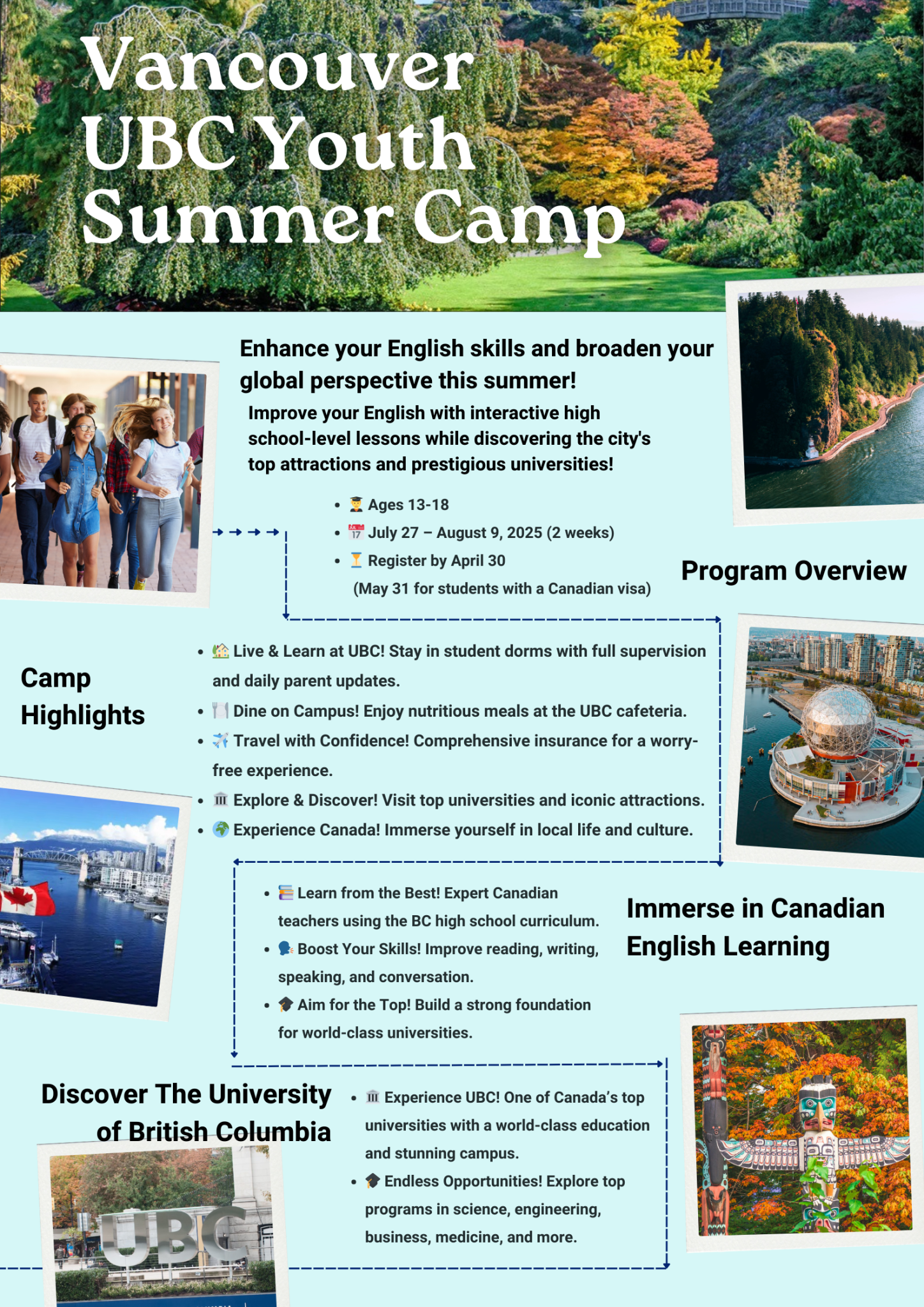 Vancouver UBC Youth Summer Camp - MVC College